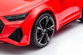Elektrické autíčko Audi RS 6 červené