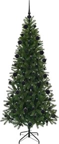 Umělý vánoční stromeček Zelená 210 cm PE a PVC 3397368