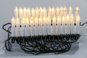 Vánoční světelný LED řetěz Candle Lights, 30 LED svíček