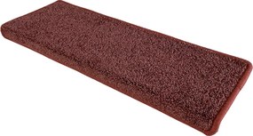 Vopi Nášlapy na schody Capri terra obdélník, samolepící - 25x80 obdélník (rozměr včetně ohybu)