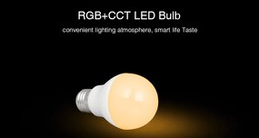 LED Solution Mi-Light MiBoxer RF LED žárovka RGB+CCT 6W E27 FUT014