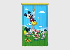 Dětsky dekorativní závěs Mickey Mouse | 140 x 245 cm | DFCSL7106