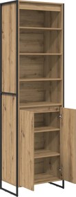 Vysoké skříně Umělecký dub 60 x 36 x 200 cm Kompozitní dřevo 3403033