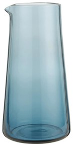 IB LAURSEN Skleněná karafa Glass Blue 1 l, modrá barva, sklo
