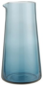 IB LAURSEN Skleněná karafa Glass Blue 1L, modrá barva, sklo