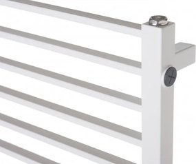 Hopa Piko koupelnový radiátor 630 x 1679 mm středové připojení černá RADPIK601731SP