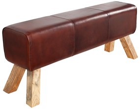 Noble Home Lavice Ledero, 100 cm, pravá kůže