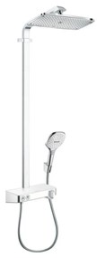 Hansgrohe Raindance E - Showerpipe 360 1jet s termostatem ShowerTablet Select 300, bílá / chrom 27288400