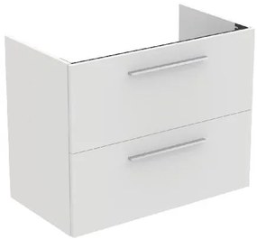 Ideal Standard i.Life A - Skříňka pod umyvadlo, 800x440x630 mm, 2 zásuvky, matná bílá T5256DU