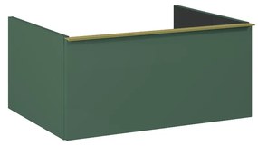 Elita Look, skříňka pro umyvadlo na pultovou desku 60x45x28 cm 1S PDW, zelená matná, ELT-168108