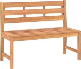 Zahradní lavice 114 cm masivní teakové dřevo 316634