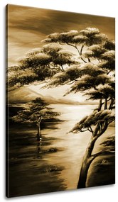 Gario Ručně malovaný obraz Silné stromy Rozměry: 70 x 100 cm