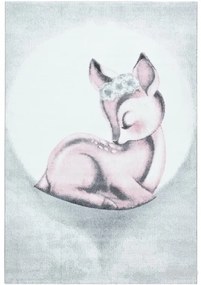 Dětský kusový koberec Bambi 850 pink - 160 x 230 cm