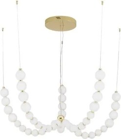 Závěsné LED svítidlo NOVA LUCE PERLA 125W 3000K 9695203 stmívatelné Triac