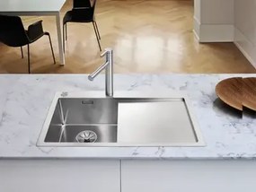 Blanco Linee S - Dřezová baterie s výsuvnou koncovkou chrom