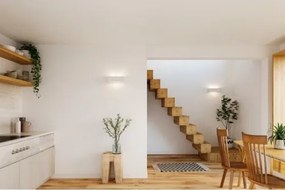 Nástěnné keramické svítidlo SOLLUX Vega E27 1x60W bez zdroje SL.0006 bílá