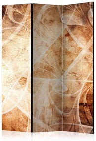 Artgeist Paraván - Brown Texture [Room Dividers] Velikosti (šířkaxvýška): 135x172