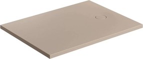 OMNIRES Aquarock M+ - Sprchová vanička 90x100 cm, matná béžová AQUAROCK90-100DB