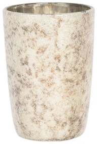 Skleněný svícen na čajovou svíčku Anouska – 6x9 cm