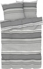 Povlečení z mikrovlákna Livarno home, 250 x 200 cm, šedé