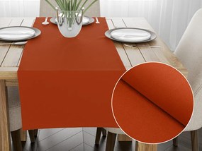 Biante Dekorační běhoun na stůl BKU-105 Cihlově červený 20x180 cm