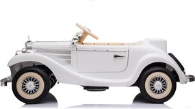 LEAN CARS Elektrické autíčko Mercedes 540K Premium LED MP3 bílé