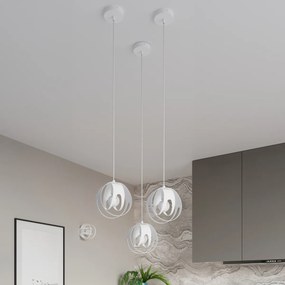 Sollux Lighting Závěsné svítidlo TULOS 1 bílé