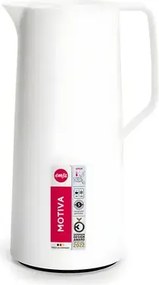 Emsa Motiva 1l bílá / Vakuová konvice (termoska) / Quick Press