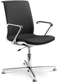 LD SEATING - Židle LYRA NET 214-F34-N6 - bílý rám
