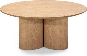 Kulatý konferenční stolek Torino 100 cm dub přírodní