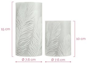 Pauleen Cosy Feather Candle LED svíčka sada 2 ks