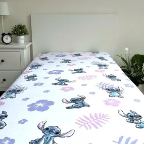 Jerry Fabrics Prostěradlo Lilo and Stitch 90x200x25 cm