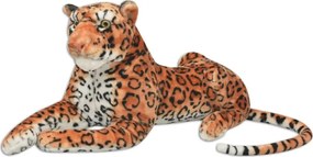 vidaXL Leopard plyšová hračka hnědý XXL [80165]
