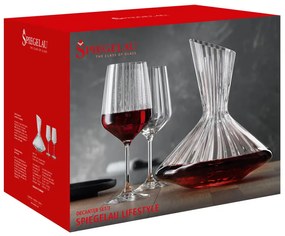 Spiegelau set sklenic na červené víno s karafou Lifestyle 1+2