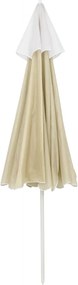 Plážový slunečník pískově žlutý 240 cm 314711