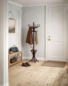 Dřevěný věšák na oblečení W30 – wenge