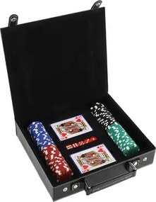 TEDDIES Poker sada v kufříku / Společenská hra / 100 žetonů / 2 balíčk