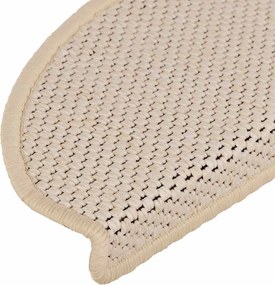 Samolepicí rohože na schody Sisal-Look 30 ks 65x21x4 cm Berber 3365881