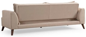 Hanah Home Třímístná pohovka BUHARA krémová
