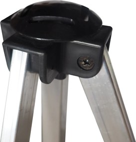 Nůžkový stan 3x3m hliníkový, Černá, Bez bočních plachet