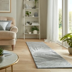 Flair Rugs koberce AKCE: 200x290 cm Kusový koberec Solace Lino Leaf Grey - 200x290 cm