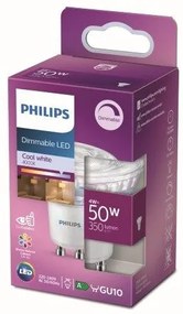 Philips 8718699775995 led žárovka 1x4w | gu10 | 350lm | 4000k - studená bílá, bodová, eyecomfort