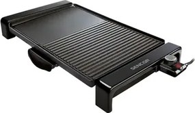 SENCOR SBG 106BK černá / Elektrický stolní gril / 2300W / Regulace tep
