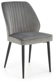 HALMAR K432 židle šedá