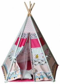 Vigvam design Gypsy teepee Magenta - PĚTIÚHELNÍKOVÉ BEZ DOPLŇKŮ