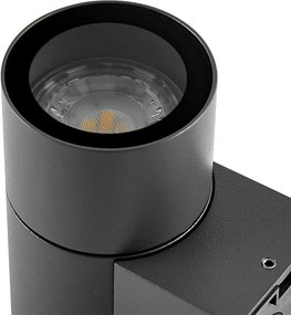 IMPR 731230 Deko-Light venkovní nástěnné přisazené svítidlo Achernar Down, 1x max. 50 W GU10, tmavěšedá - DEKOLIGHT