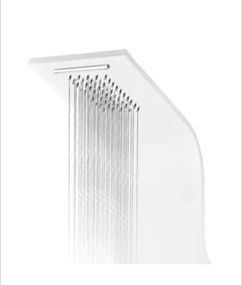 Sprchový panel bílý s LED osvětlením