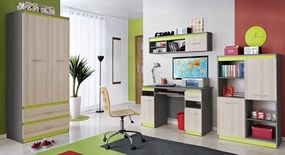 Casarredo - Komfort nábytek Dětský pokoj, sestava PAULINA limeta