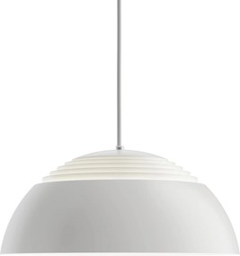 Závěsná lampa AJ Royal LED 2700K fázové stmívání Main Dimm 37 cm bílá