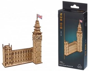 Ugears 3D dřevěné mechanické puzzle Big Ben